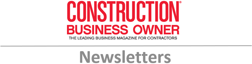 Construction Business Owner Magazine Subscription Form